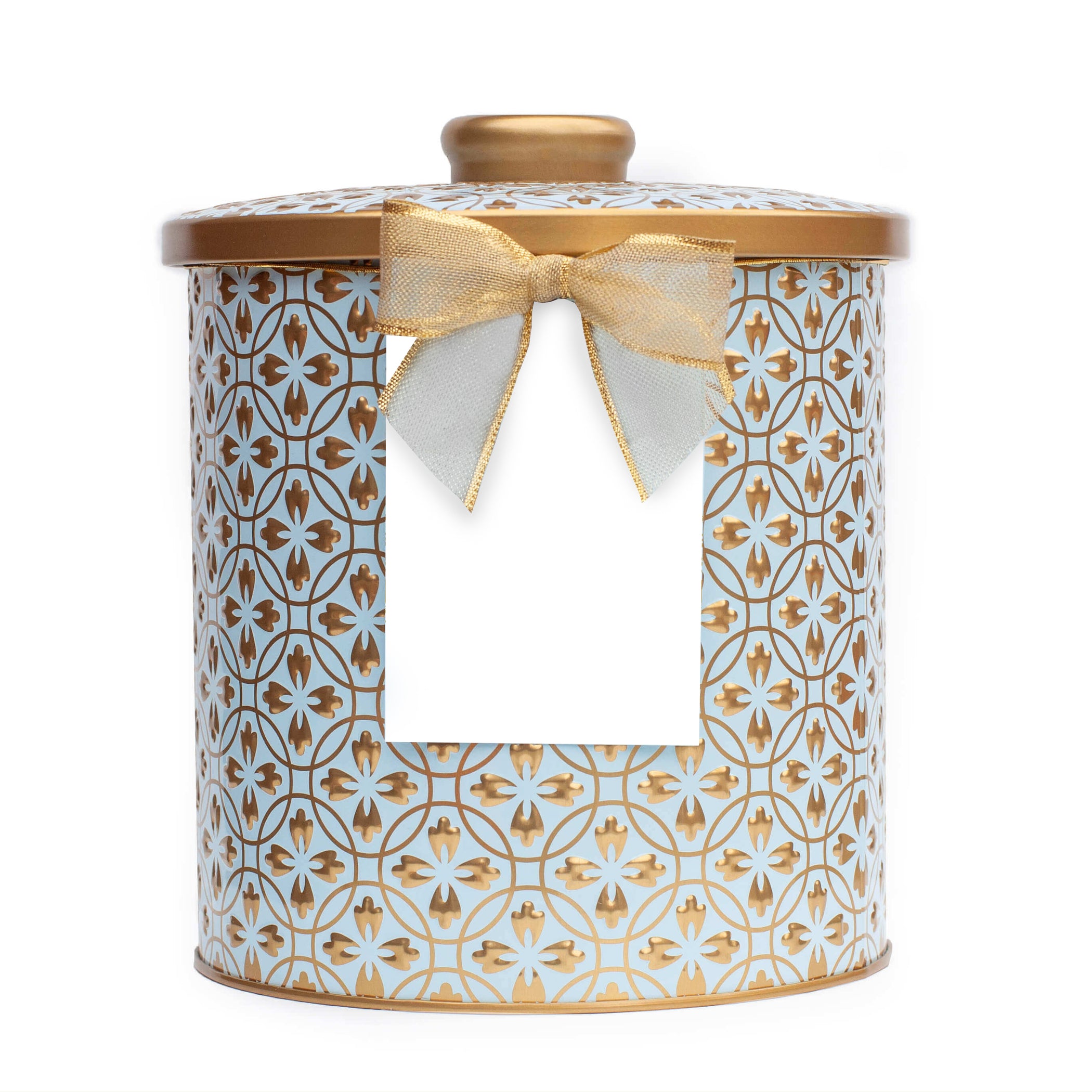 Embossed Cookie Jar Tin — Mary Macleods Shortbread Corporate Gifts
