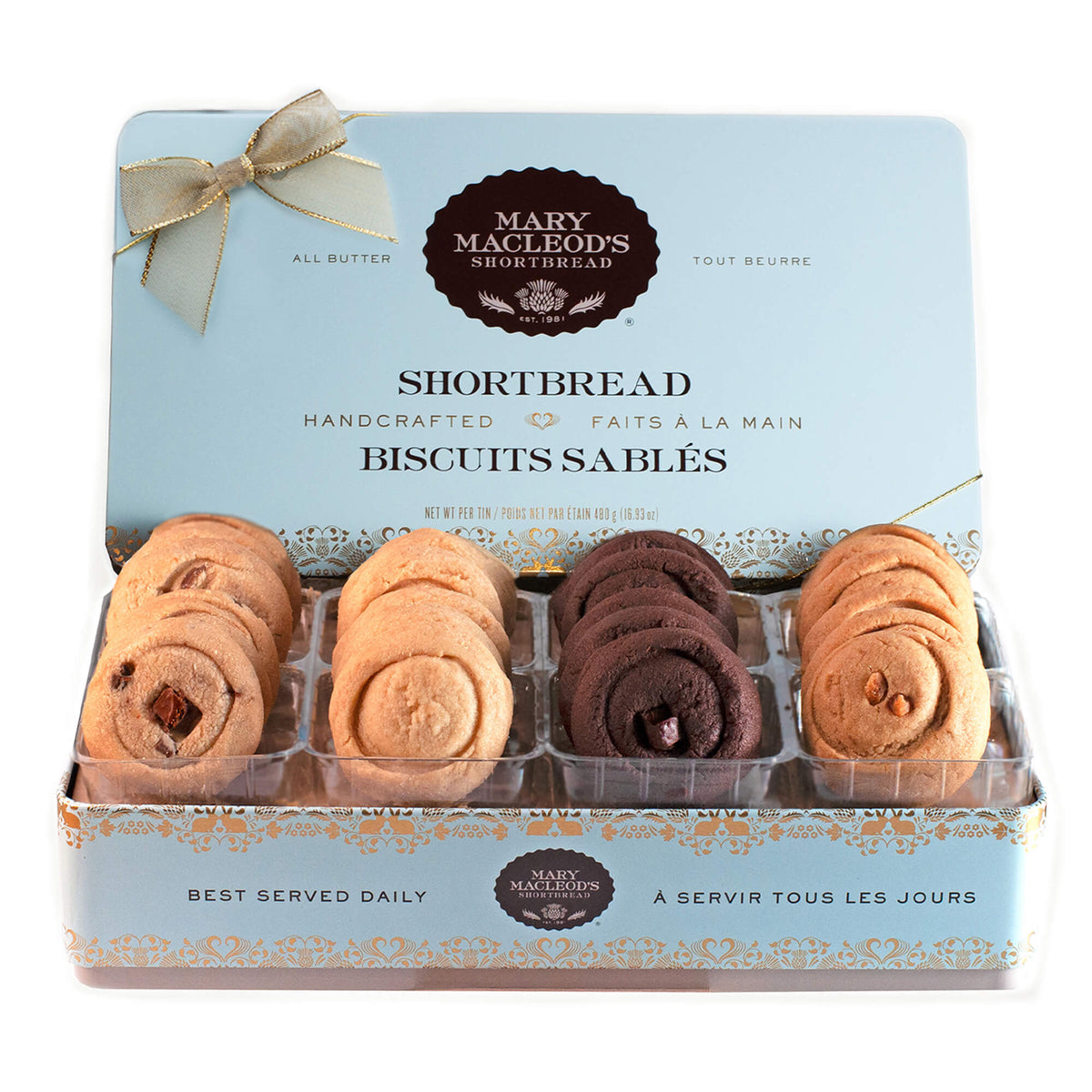 Signature Cookie Tin - Small — Mary Macleods Shortbread Corporate Gifts